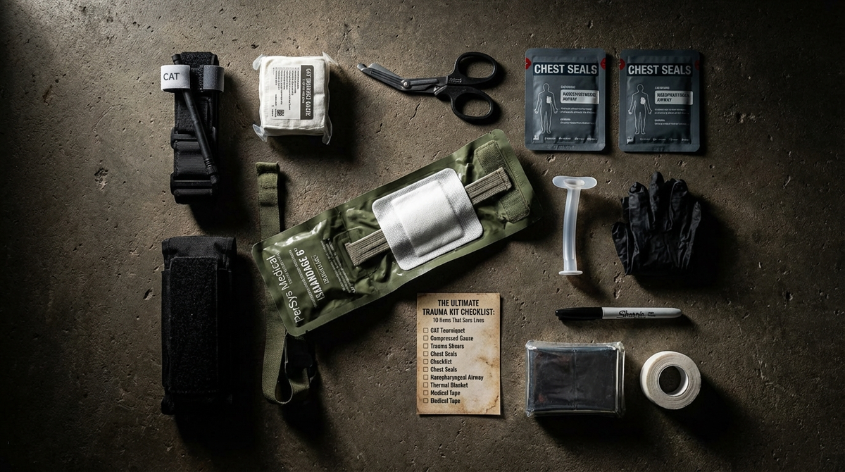The Ultimate Trauma Kit Checklist: 10 Items That Save Lives — Luminary