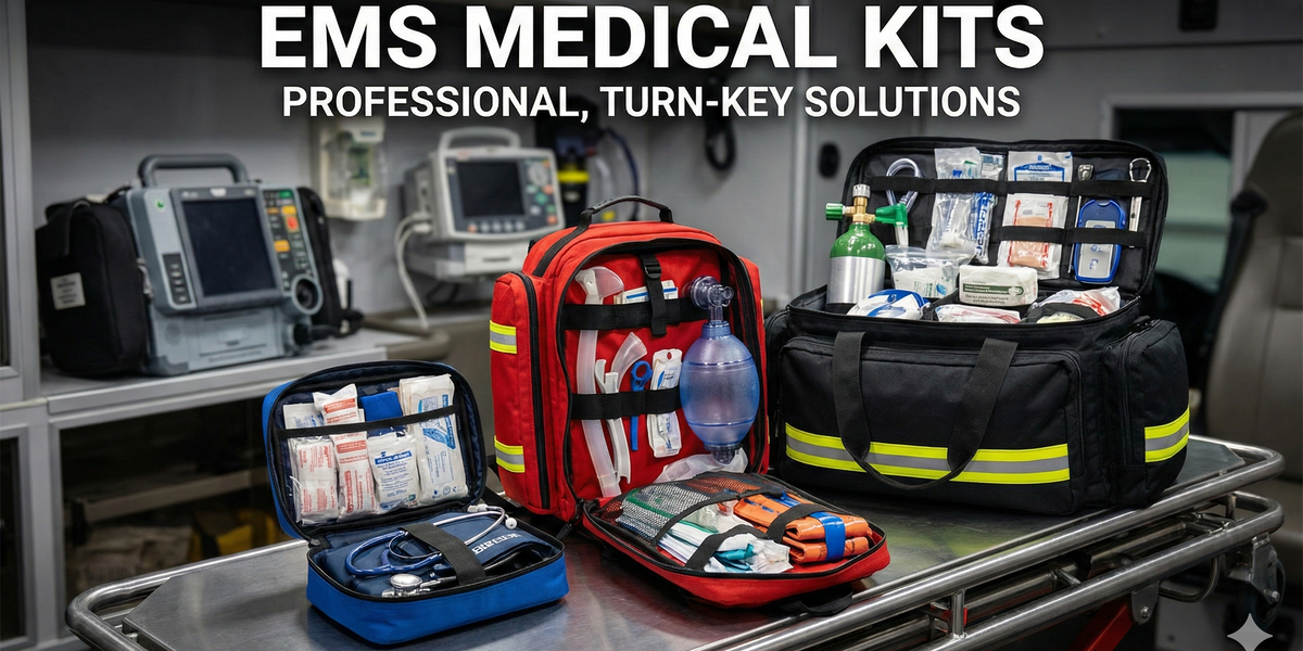 Professional EMS Medical Kits & Trauma Jump Bags | Field Ready — Luminary