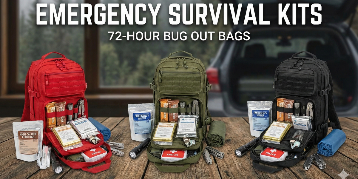 72-Hour Survival Kits & Bug Out Bags | Earthquake & Hurricane Kits ...