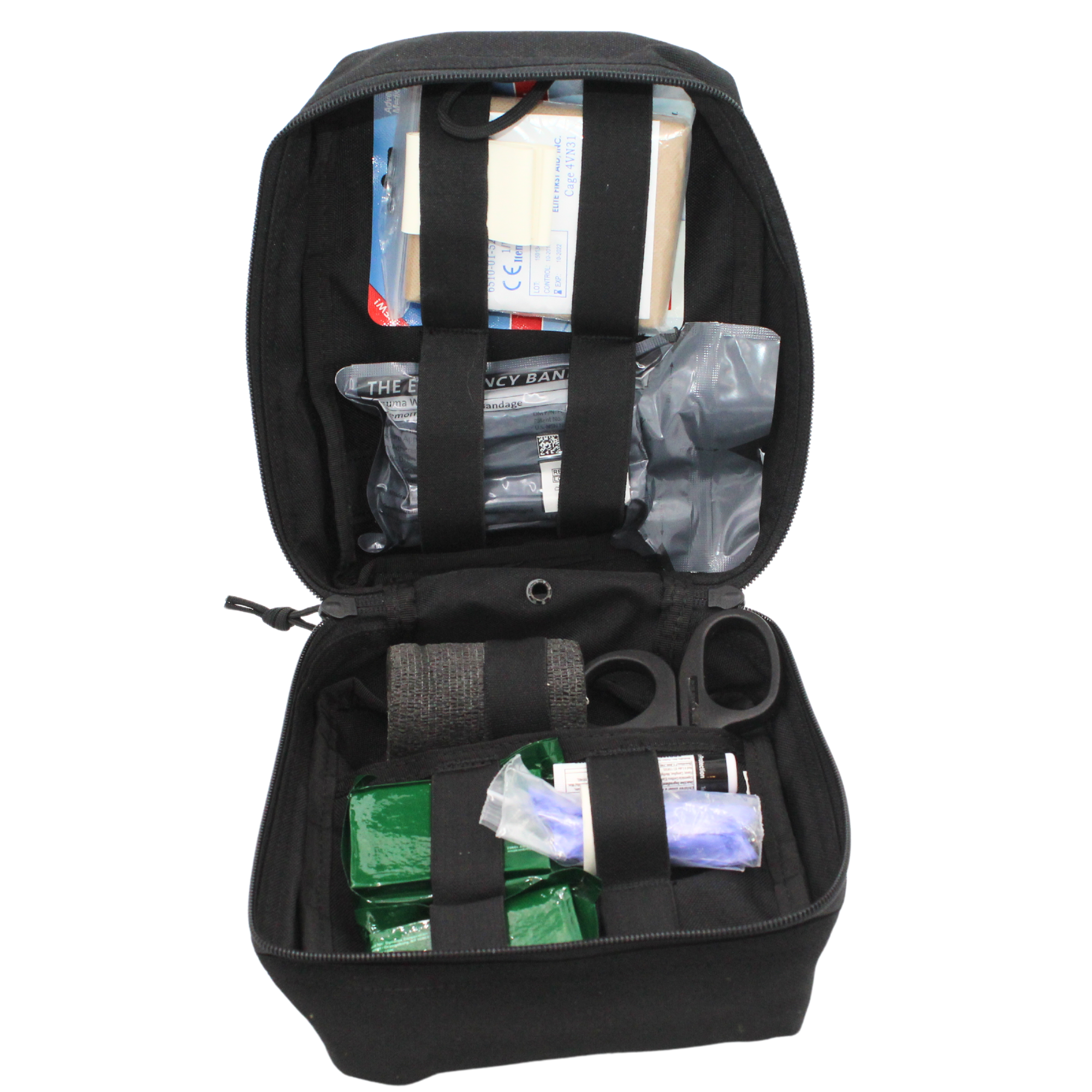 Elite First Aid Military IFAK Kit – Advanced, MOLLE Pouch, Trauma Gear ...