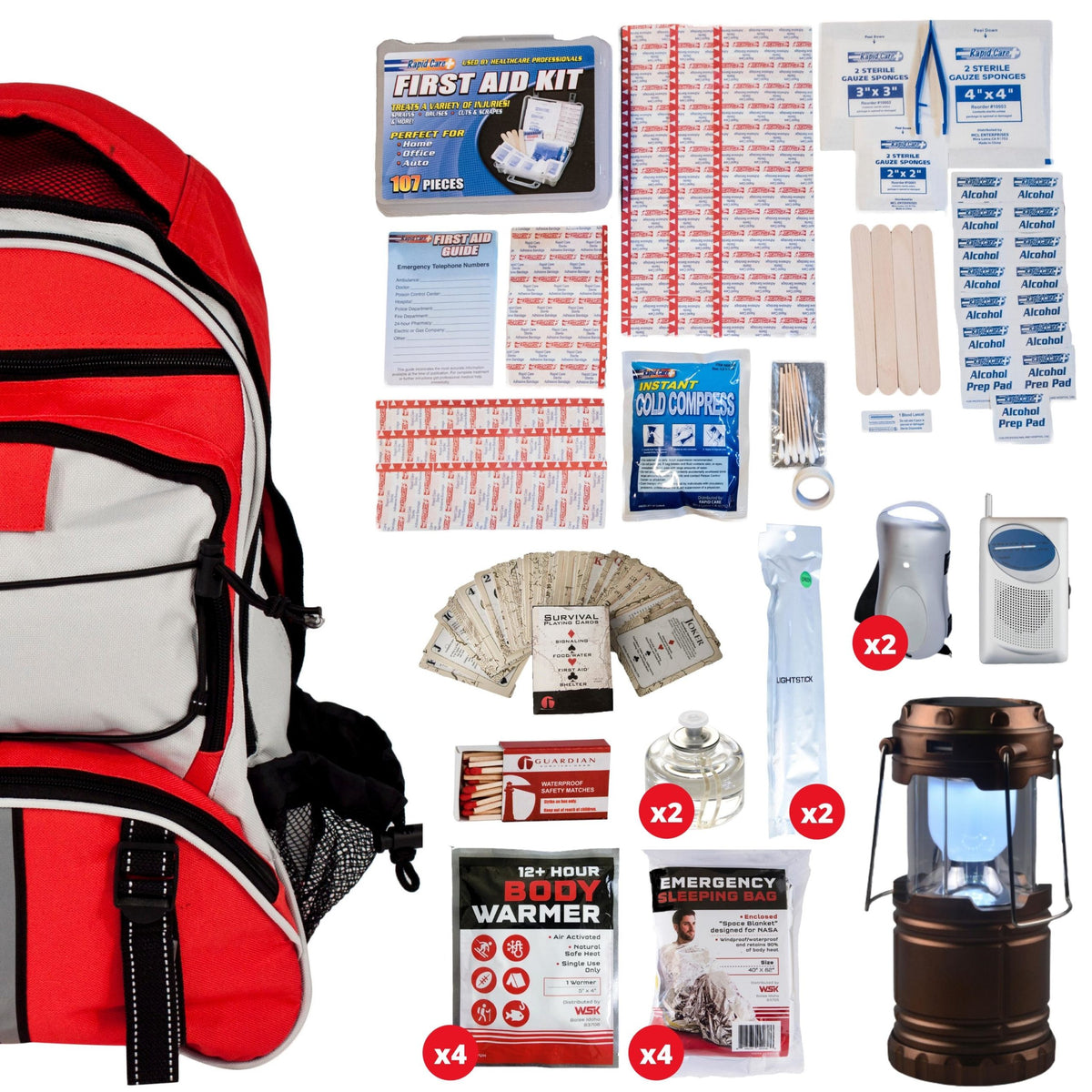 Guardian Family Blackout Kit – 4-Person Emergency Power Outage Backpac ...