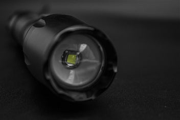 CREE LED Tactical Flashlight – High-Intensity Zoomable (3x AAA) — Luminary