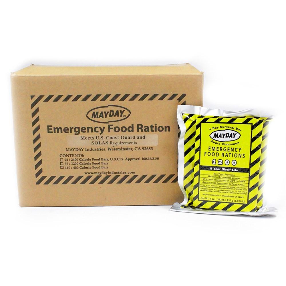 Mayday Emergency Food Bars 1200 Calorie - Case 36 — Luminary