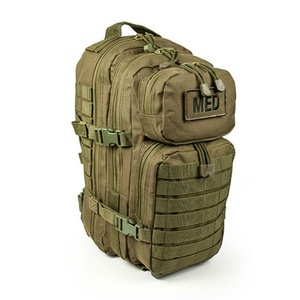 Elite First Aid - Tactical Trauma Kit Stocked Backpack HSA / FSA Eligible — Luminary